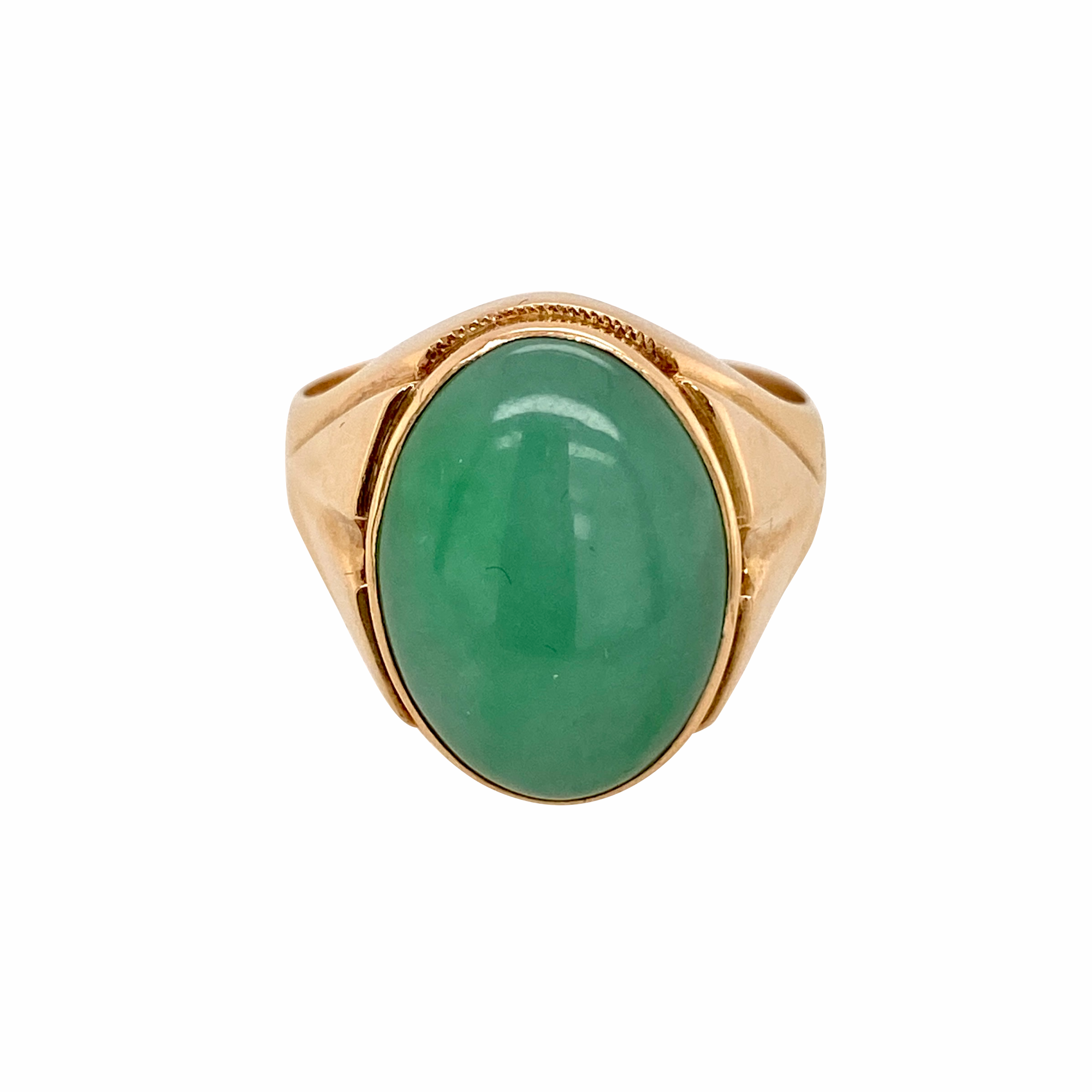 chrysoprase ring men